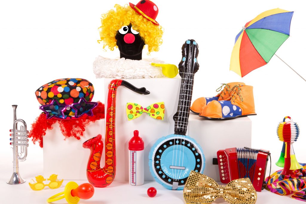 Accessoires de clown - La cabine à costumes